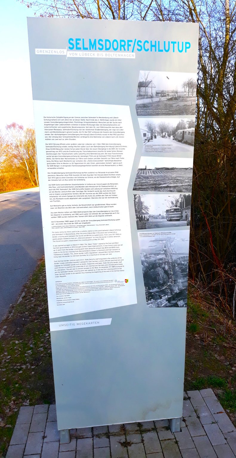 Stele - Selmsdorf / Schlutup - Dassow - Tor zur Ostsee